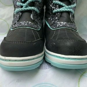 Justice | Shoes | Justice Fur Lace Quilted Tall Snow Boots Youth M ...